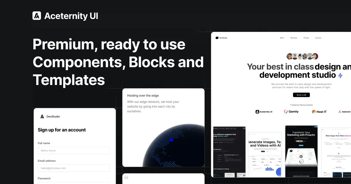 Add Utilities | Aceternity UI